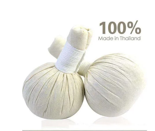 200g / 50g Thai SPA Home Healthy Care Hot compress herbal bag ...