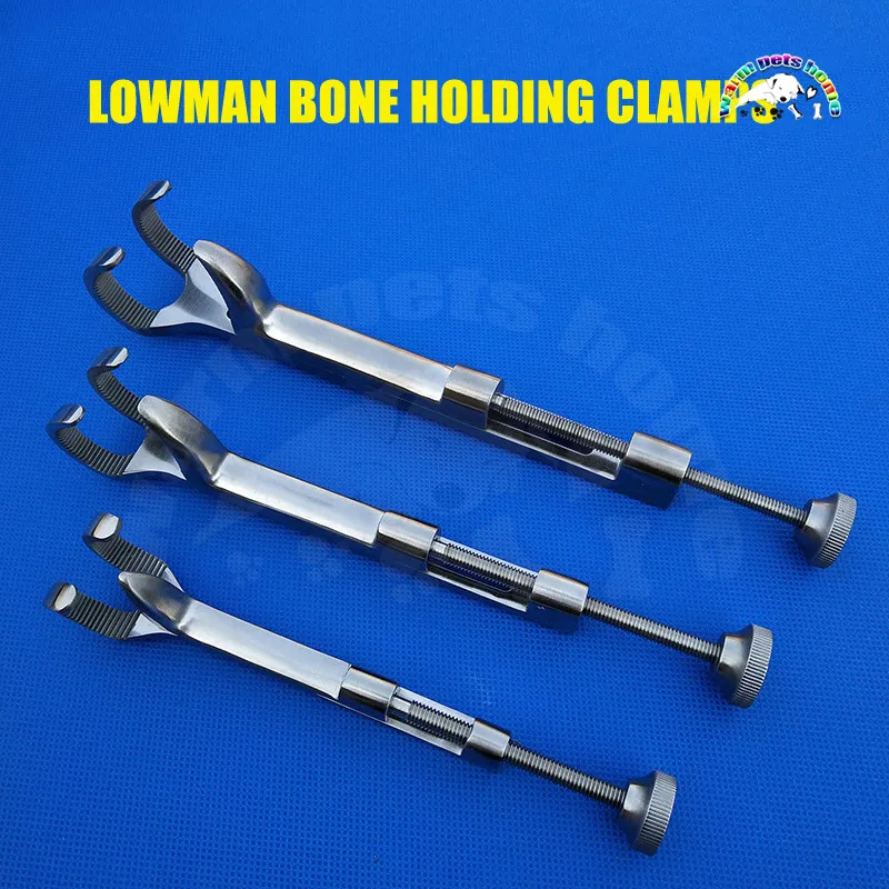 Lowman Bone Holding Clamps Bone Holding Forceps Three Prong Orthopedic ...