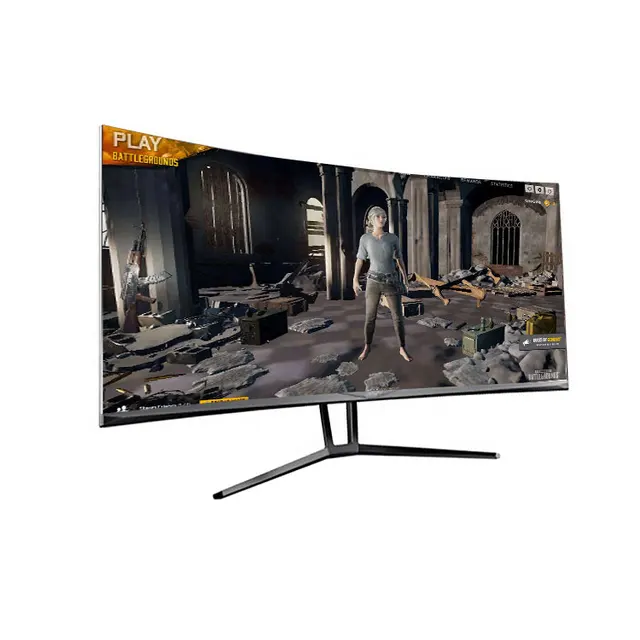 4k monitor Hd White Black 32inch 144Hz Display Gaming Monitor ...