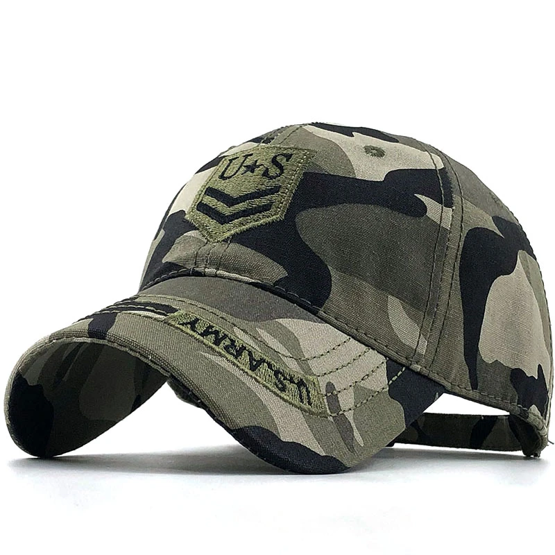 2020 New Camo Baseball Cap Fishing Caps Men Outdoor Hunting Camouflage ...
