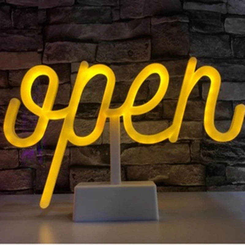 Neon Light Open Sign – Outpost Planet