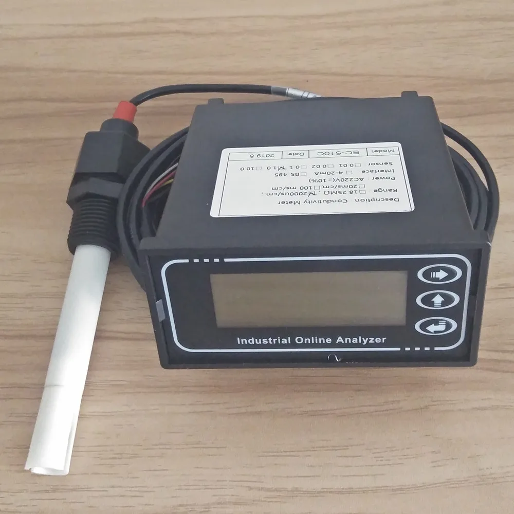 Conductivity Monitor Tester Meter Analyzer Industial Online Ec ...
