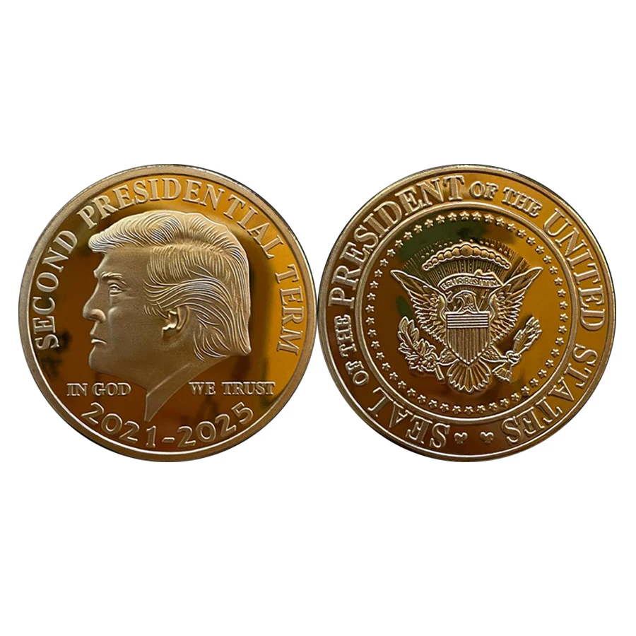 Donald Trump Gold Commemorative Coin – Limited Edition Collectible ...