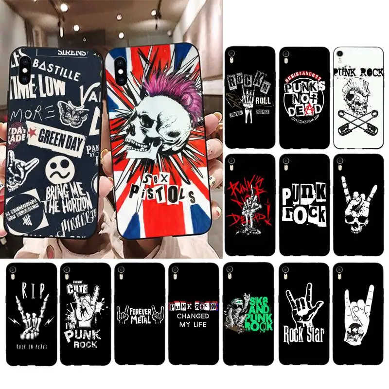 Iphone Case Punk Rock Silicone | Punk Rock Case Iphone 6 - Mobile Phone ...