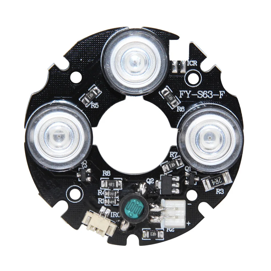 Cctv Accessories Infrared Light 3 Pcs Array Ir Led Board For
