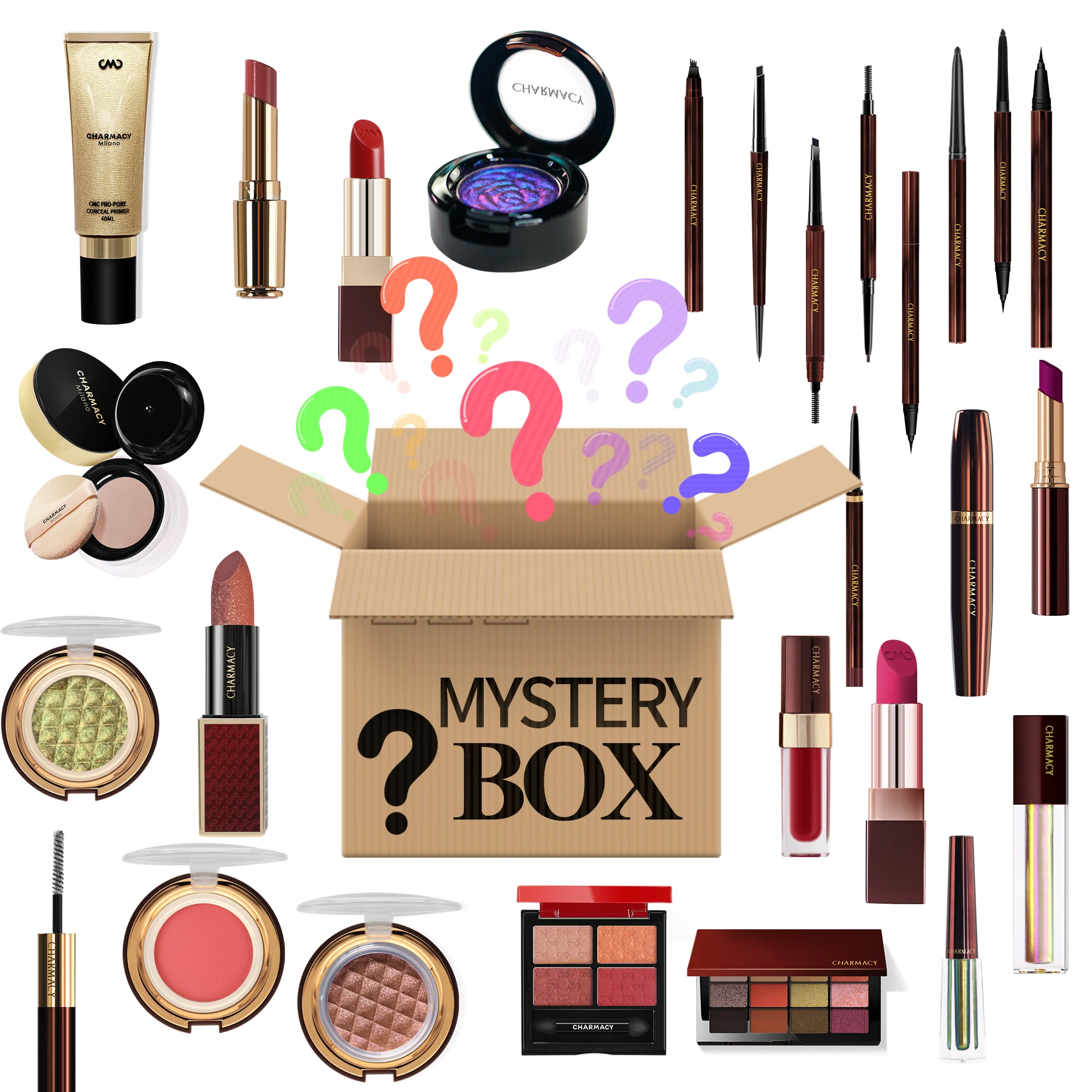 Charmacy High Quality Makeup Lucky Makeup Box 1pc Mystery Box Cosmetics ...