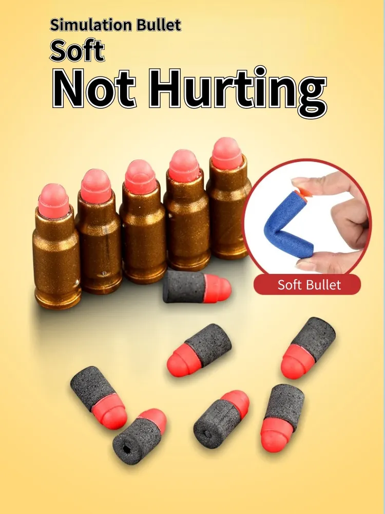 Shell Throwing Launching Pistol Glock M1911 Can Launch Eva Soft Bullet ...