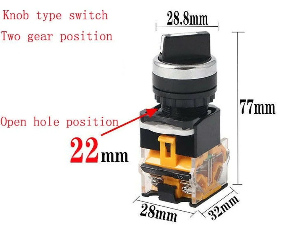 1pc Mill Machine Part Lathe Pump Start Switch Two-speed Control Switch ...
