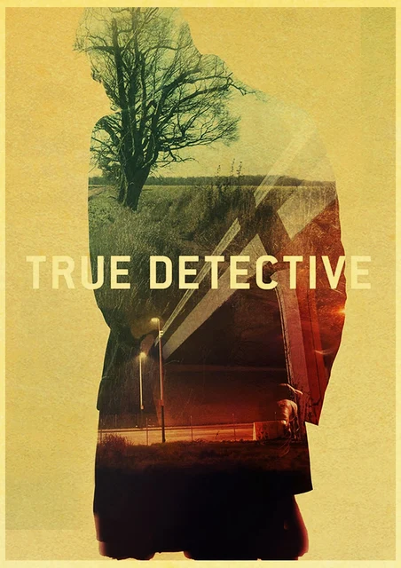 Vintage True Detective Classic Movie Retro Posters Kraft, 49% OFF
