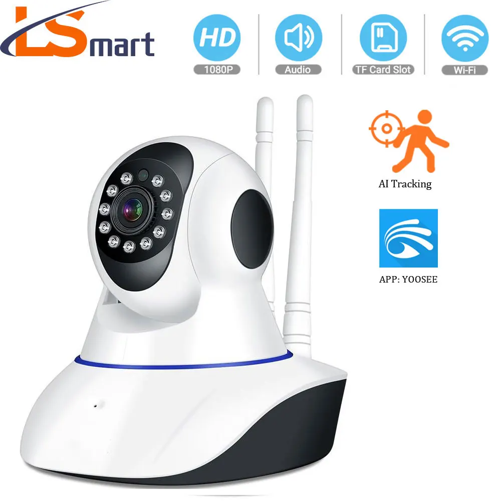 Lsmart 1080p Mini Wireless Ip Camera Wifi Yoosee Home Security ...