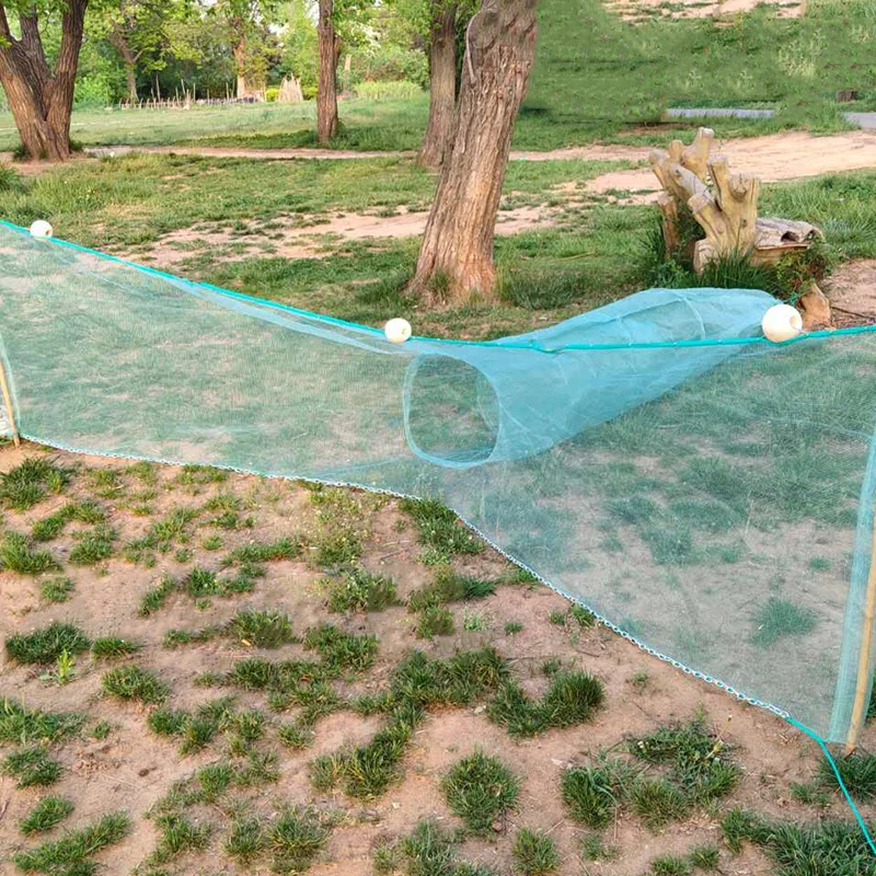 Lawaia Small Mesh Fishing Trap Net Trawl Fishing Cage With Iron Chain ...