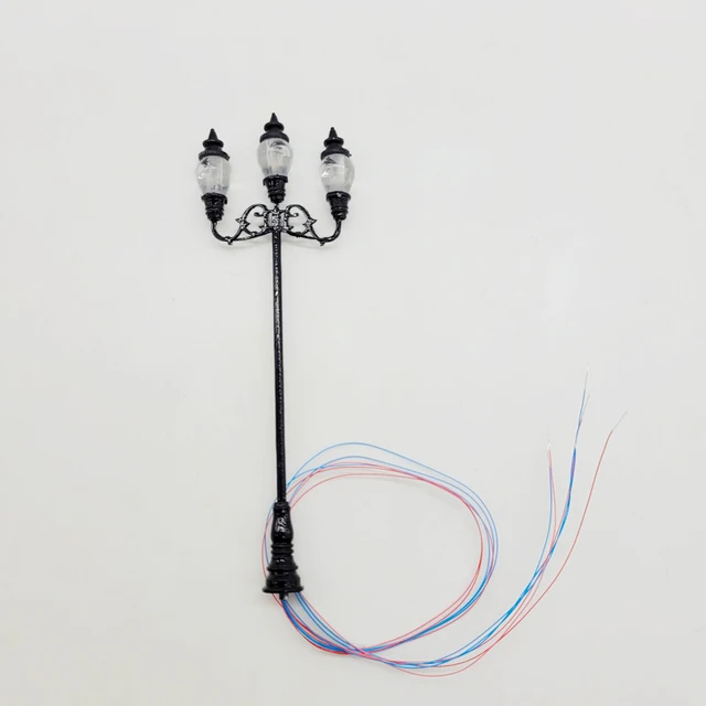 Ho Scale Lights 20x LED Street Lantern Lamp Posts For HO/OO Scale Model ...