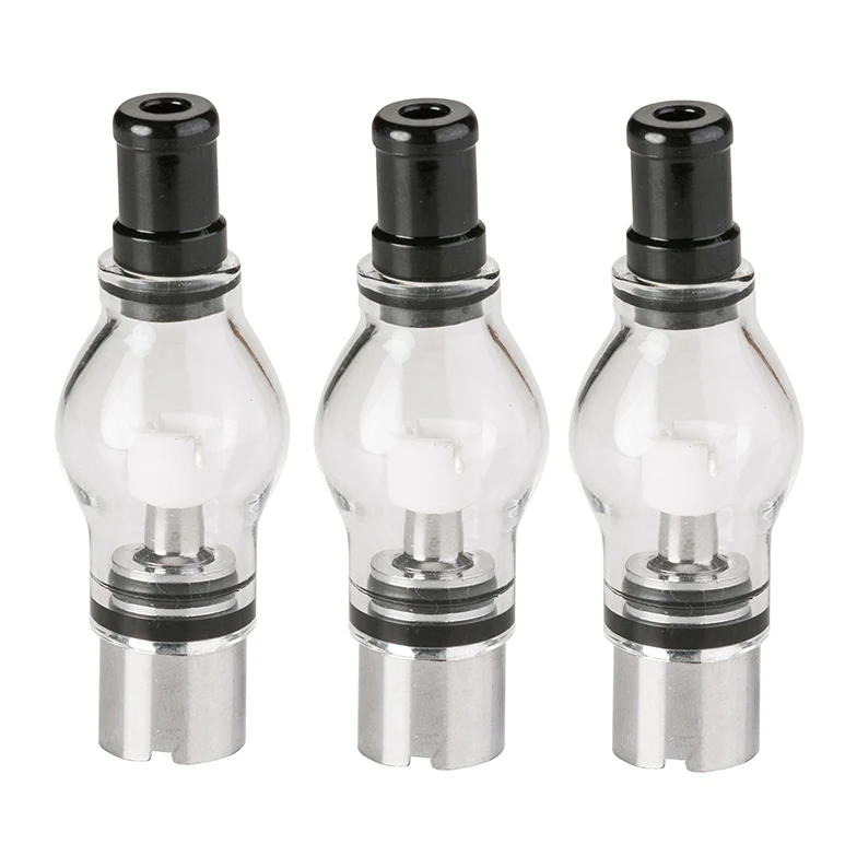 Glass Globe Atomizer Wax Tank Herbal Vaporizer Dry Herb 4ml Ceramic ...
