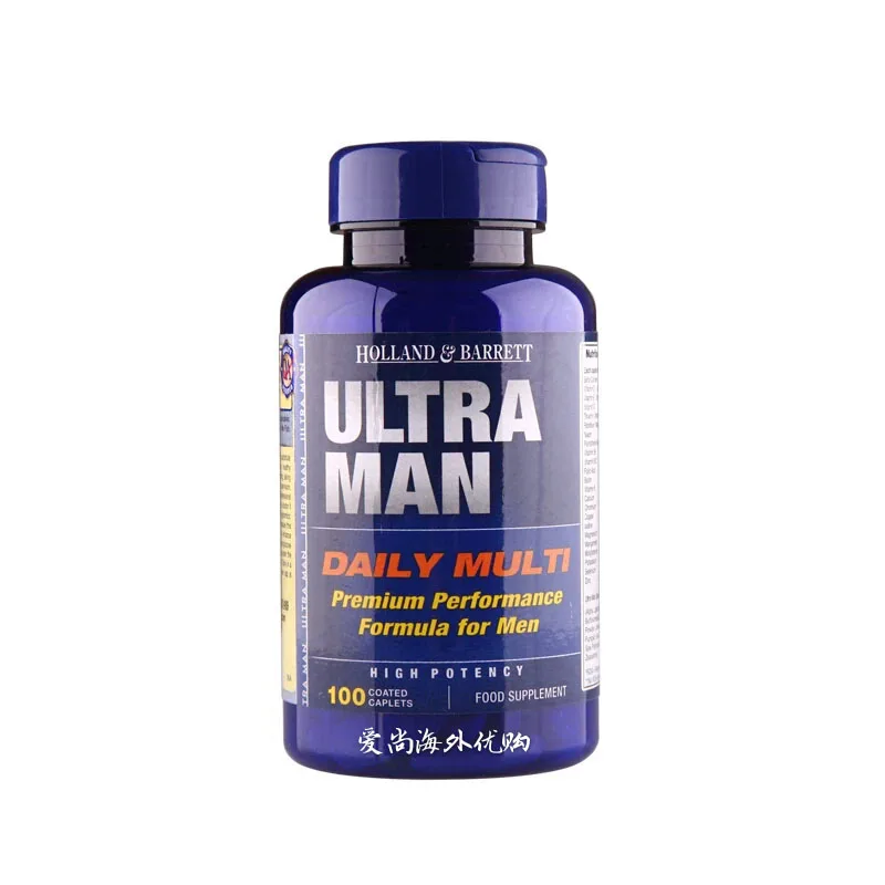 Free shipping ultra man daily multi premium performance formula for men ...