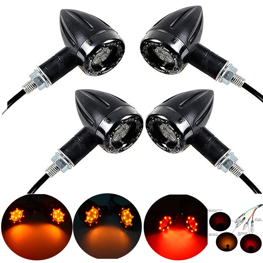 Universal Motorcycle Flasher Led Turn Signal Light Indicators Light ...