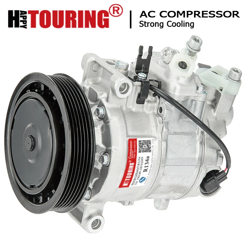 For-6SEU14C-air-conditioning-ac-compressor-AUDI-A6-C6-2005-2011 ...