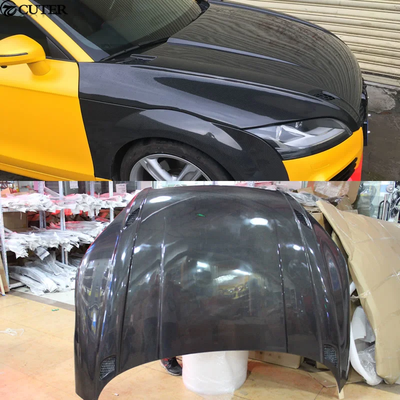 Tt-8j-Tts-Ttrs-Engine-Hood-Original-Style-Carbon-Fiber-Auto-Car-Bonnet ...