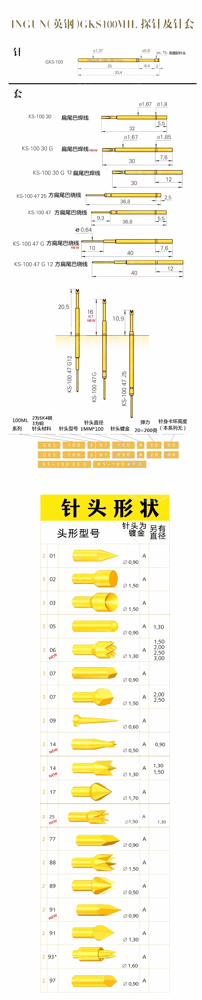 Игольчатый патрон INGUN 75 мил, KS-075 дюйма, 30 г | AliExpress