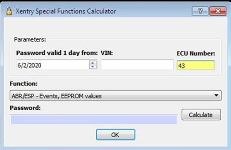 DAS Xentry Special Function Calculator FDOK Vedoc Calculator - topobd