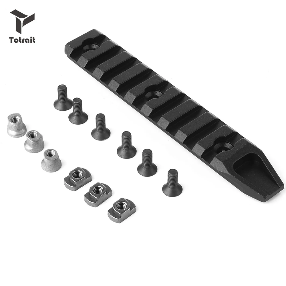 hunting rifle scope rail MLOK Pack of M-LOK 5/7/9 Slot 20mm Picatinny ...