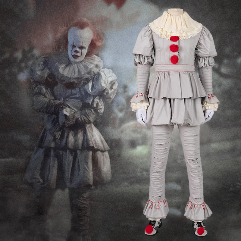 Disfraz de Pennywise de película It Chapter Two, ropa de terror de ...