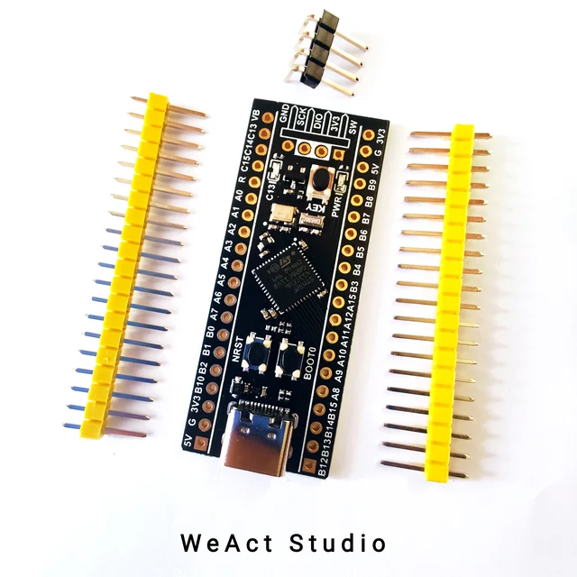 WeAct STM32F411CEU6 STM32F411 STM32F4 V3.1 Studying Board Micropython PYBoard Arduino BlackPill ...