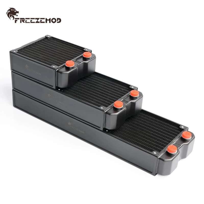 240 Heatsink Aluminum 45MM Thick Double layer 360 Radiator For Computer ...