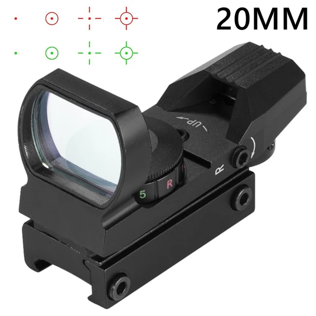 Red Dot 20mm / 11mm Red Dot BK Scope DE QD Sight Dovetail Riflescope ...