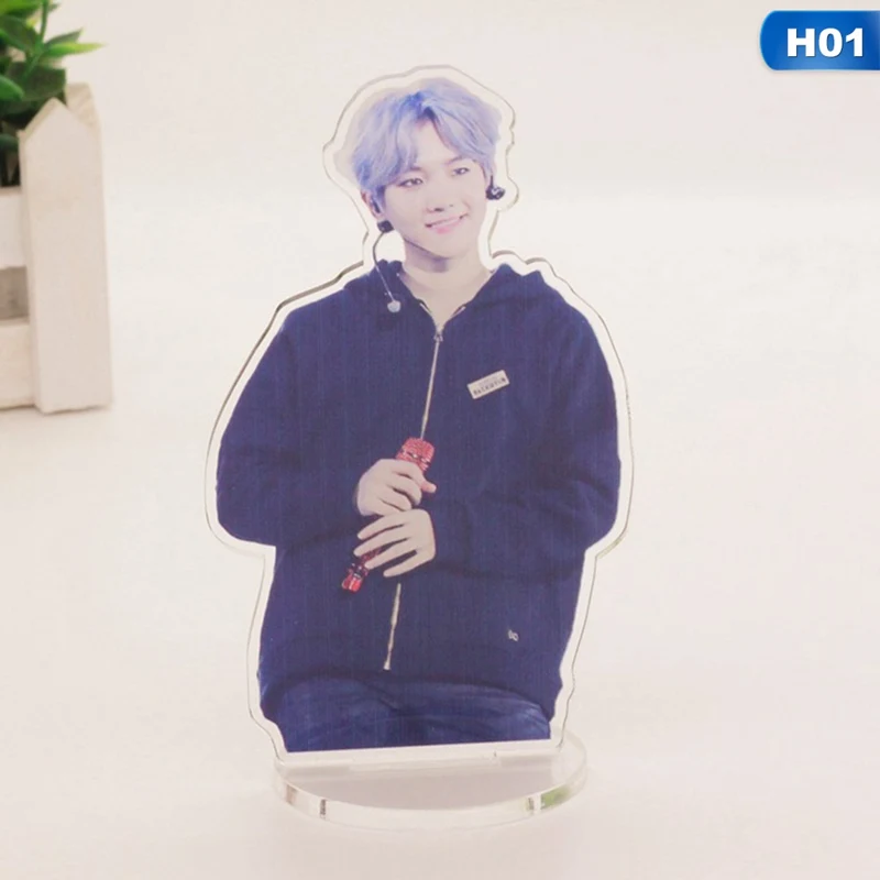 Kpop EXO Members BAEKHYUN CHANYEOL SEHUN Kawaii, стоящая фигурка, кукла ...