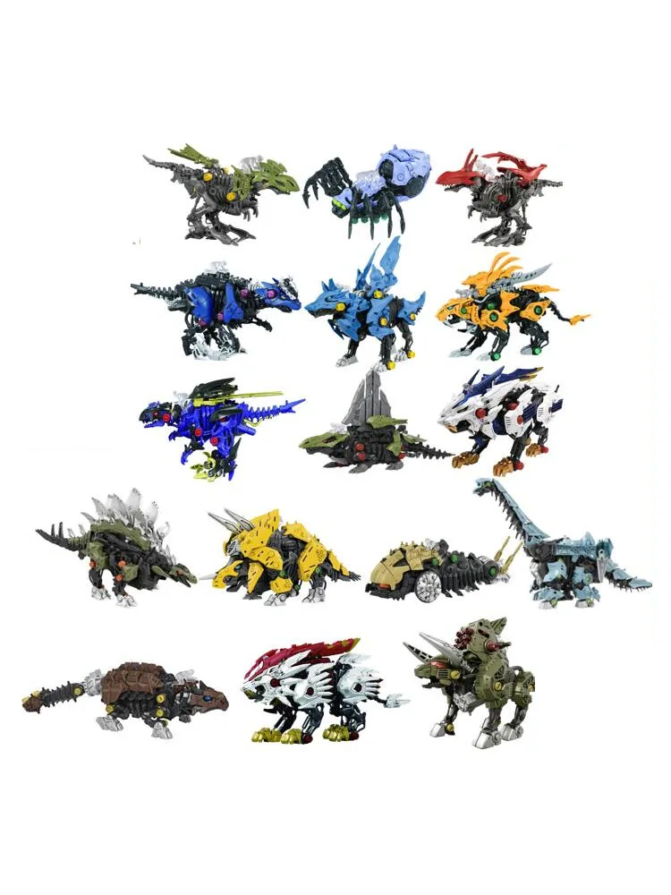 TAKARA TOMY Zoido ZOIDS ZW Zoids Wild LIGER TRICERADOGOS RAPTOR Doll ...