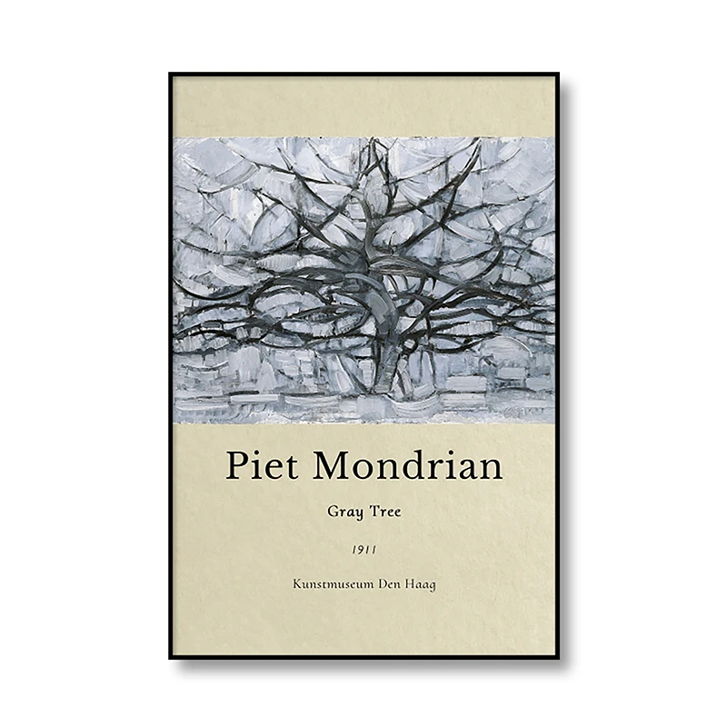 Mondrian Gray Tree