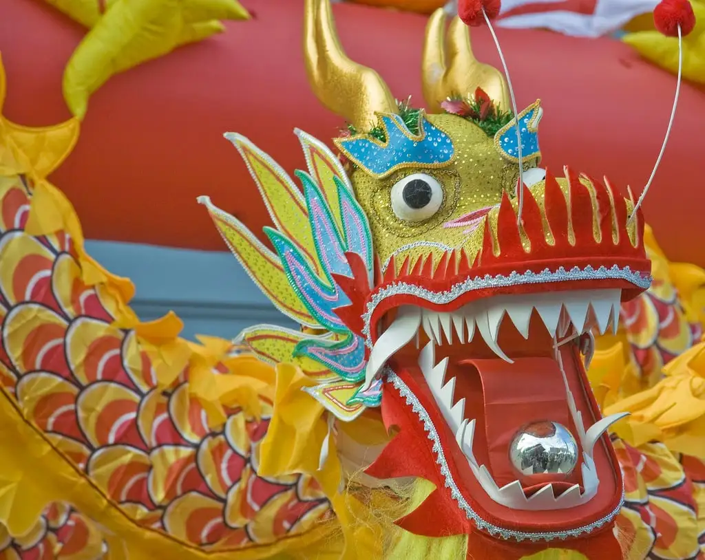 Chinese Dragon Parade Face