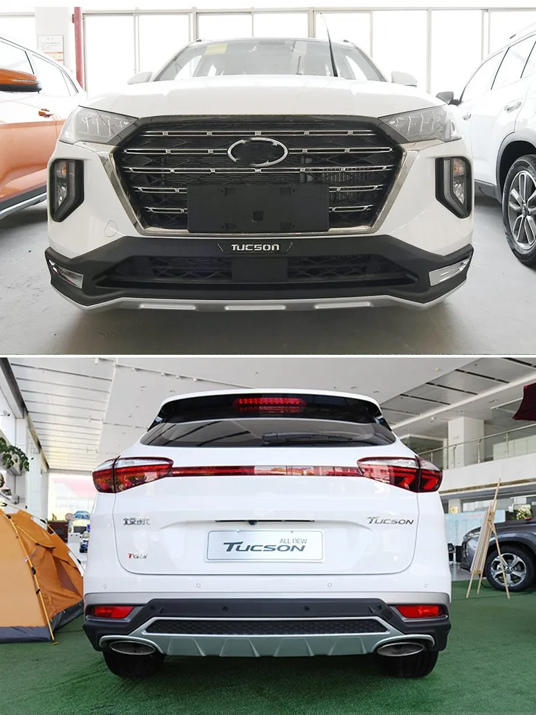For Hyundai Tucson 2020 Car Accessories High quality plastic ABS Chrome ...