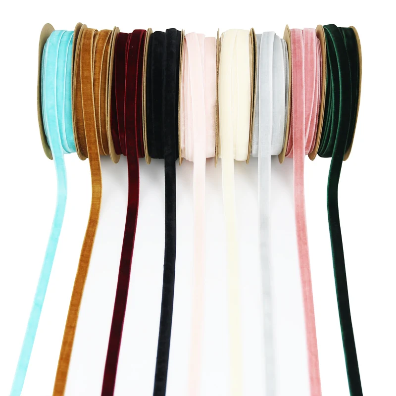 Velvet Flocking Tape | Handicrafts | Ribbons - 20meters/lot 10mm One ...