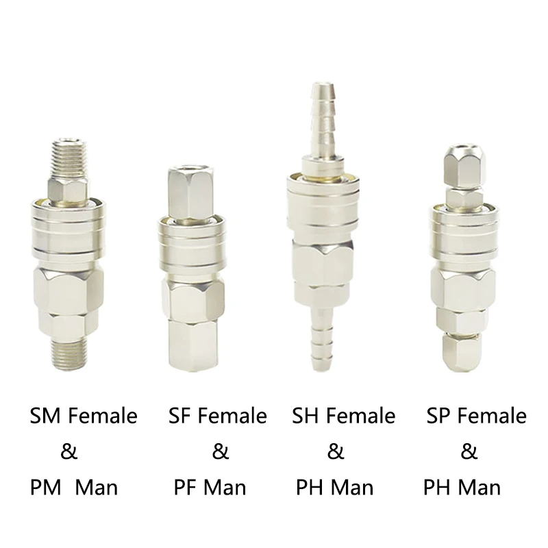 Pneumatic fitting C type - locking Quick Connector Male&Female Head ...