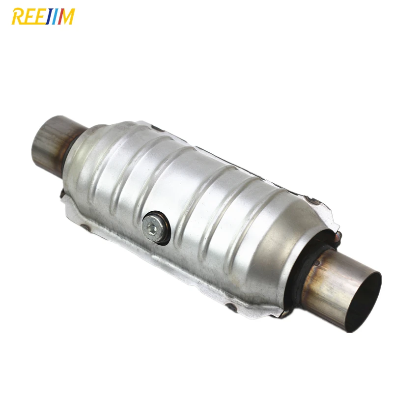 Three Way Round Universal Catalytic Converter With Ceramic Catalyst ...