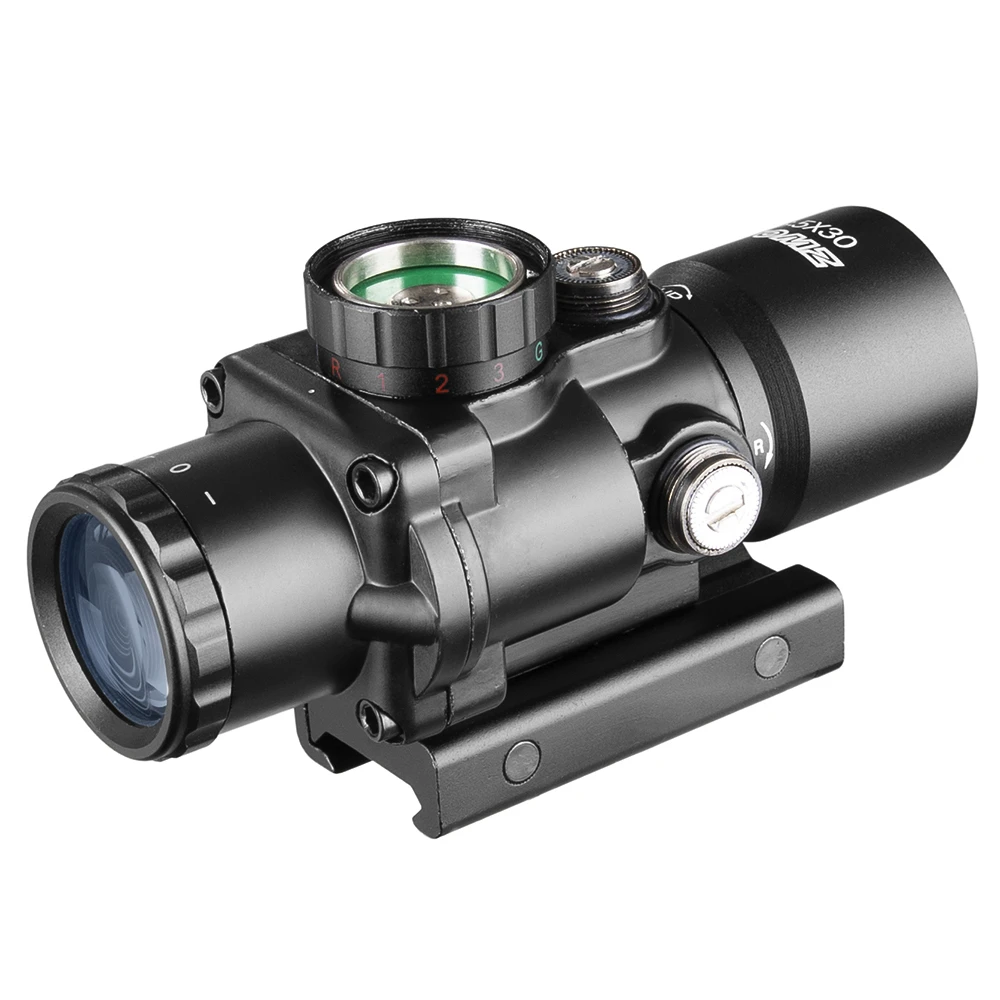 3.5X30 Prism Scope Illuminated Reticle Optic Spitfire AR 332 AR332 ACOG ...