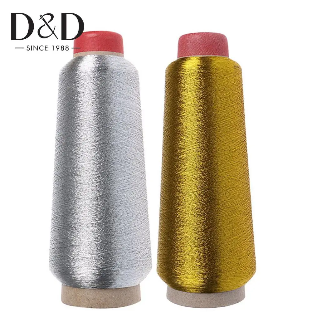 Thread Textile Metallic Embroidery | 3000m Metallic Thread Embroidery ...