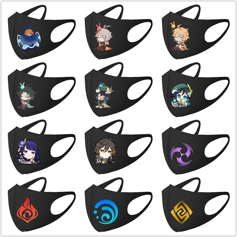 Hot-Game-Genshin-Impact-Cosplay-Fashion-Masks-Figure-Costume-Printing ...