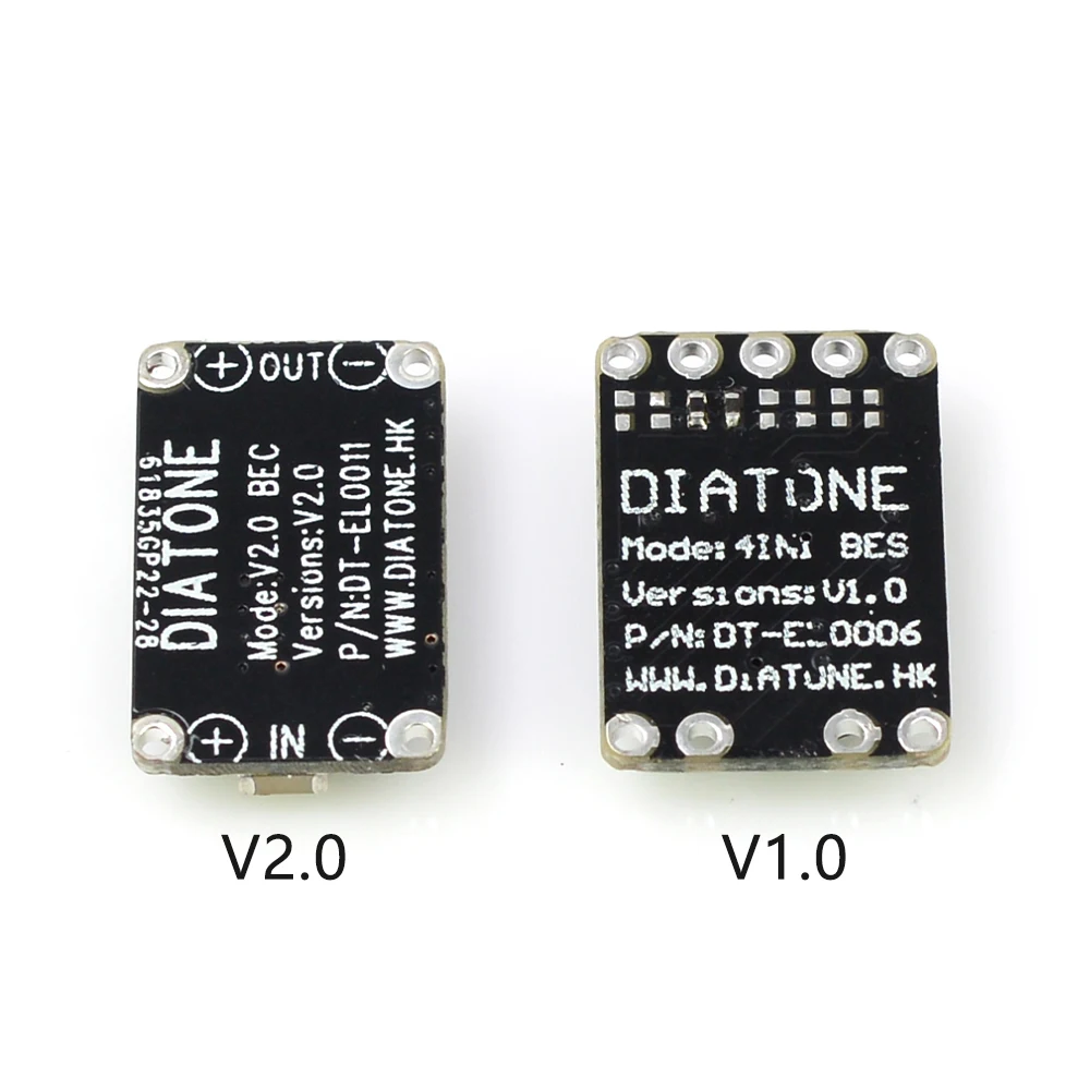 DIATONE MINI V2.0 BEC 5v/12v/3.3v 2A MINI BEC|Parts & Accessories ...