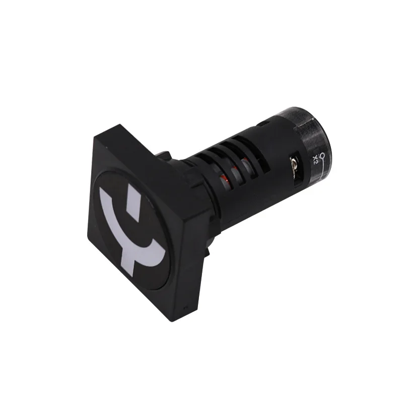 22Mm Sakelar Pemutus Posisi Bulat Lampu Indikator Sinyal, 53% OFF