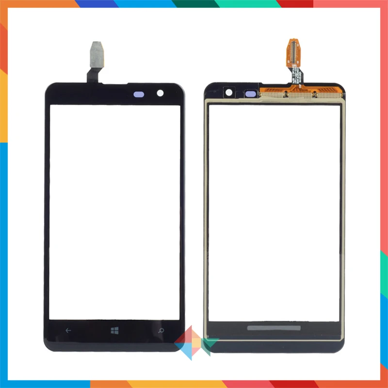 10 개/몫 고품질 4.7 "Nokia Lumia 625 N625 터치 스크린 디지타이저 전면 유리 렌즈 센서 패널 무료 배송 ...