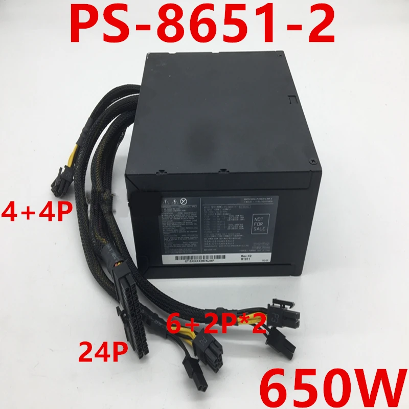 Original PSU For Liteon Pazer 650W Switching Power Supply PS-8651-2 ...