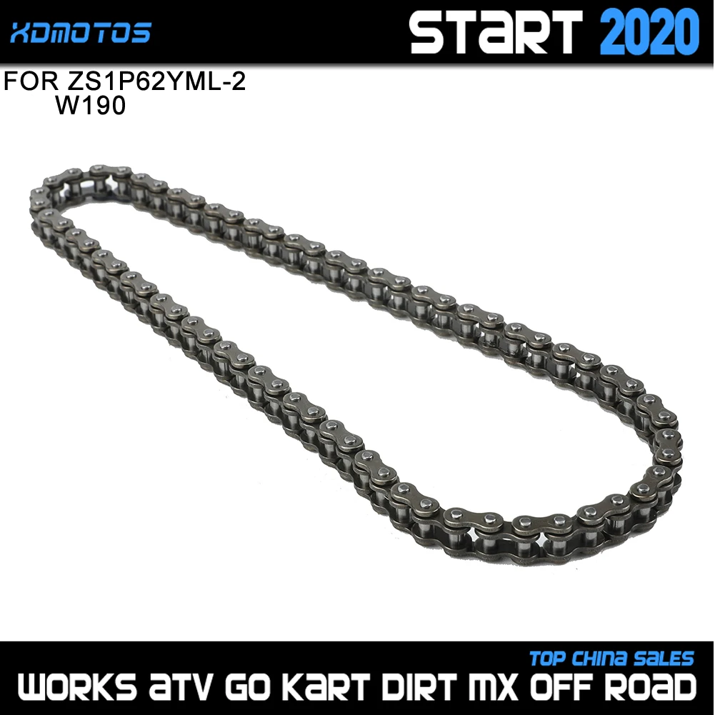 Motorcycle-Engine-Motor-Starter-Chain-25H-66-Links-For-62mm-Bore ...