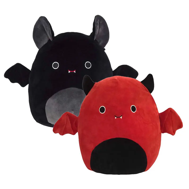 Devil Black Red Bat Stuffed Anime Toys For Kids - KawaiiMerch.com