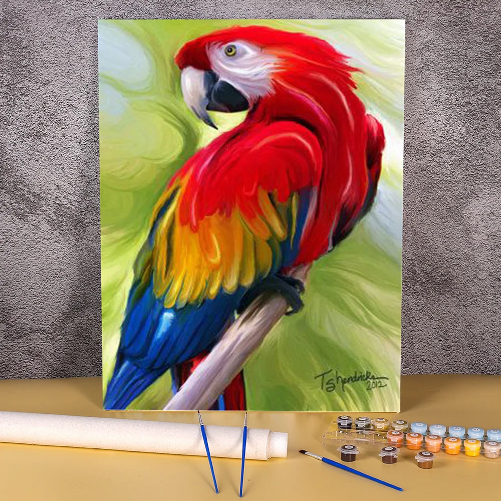 Acrylic Paintings For Beginners Of Birds