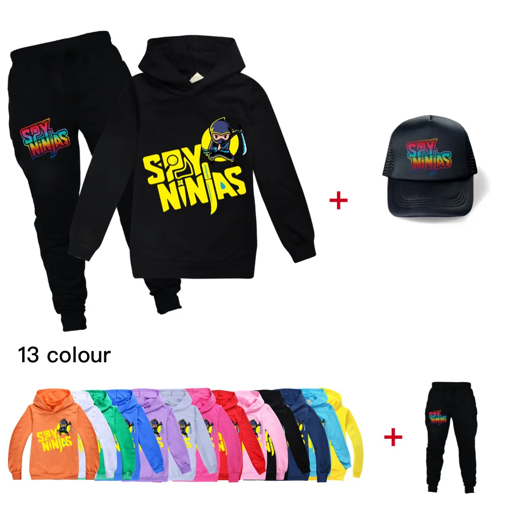 SPY NINJAS Kids Clothing Boys Long Sleeve Children's Sport Suits ...