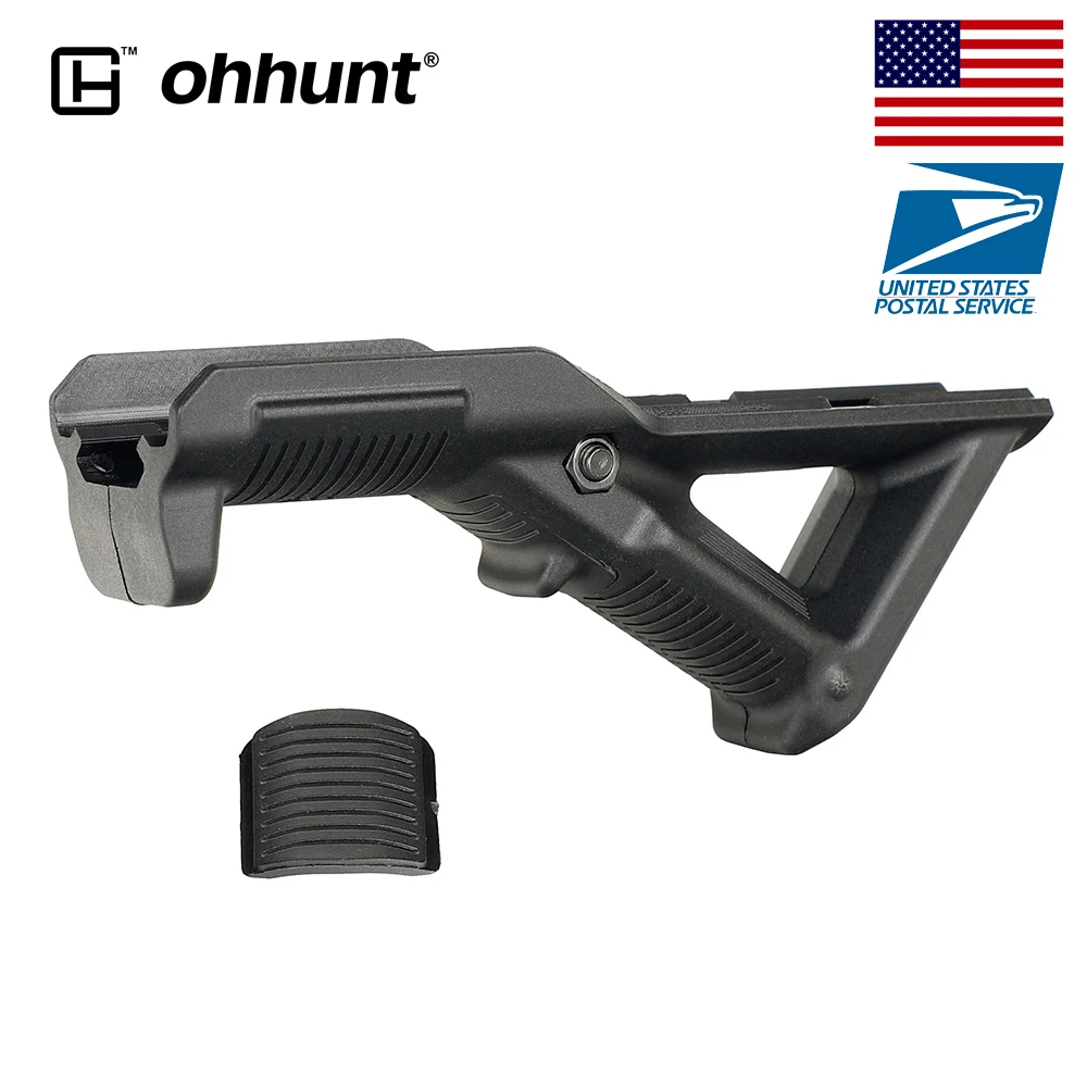 Weapon Tactical Hunting Picatinny Rail Handguard Hand Stop AFG Handstop ...