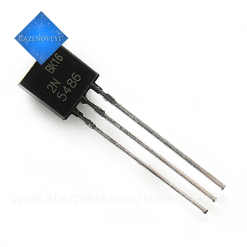 10 unids / lote 2N5484 2N5485 2N5486 TO 92 5484 5485 5486 TO92 nuevo ...