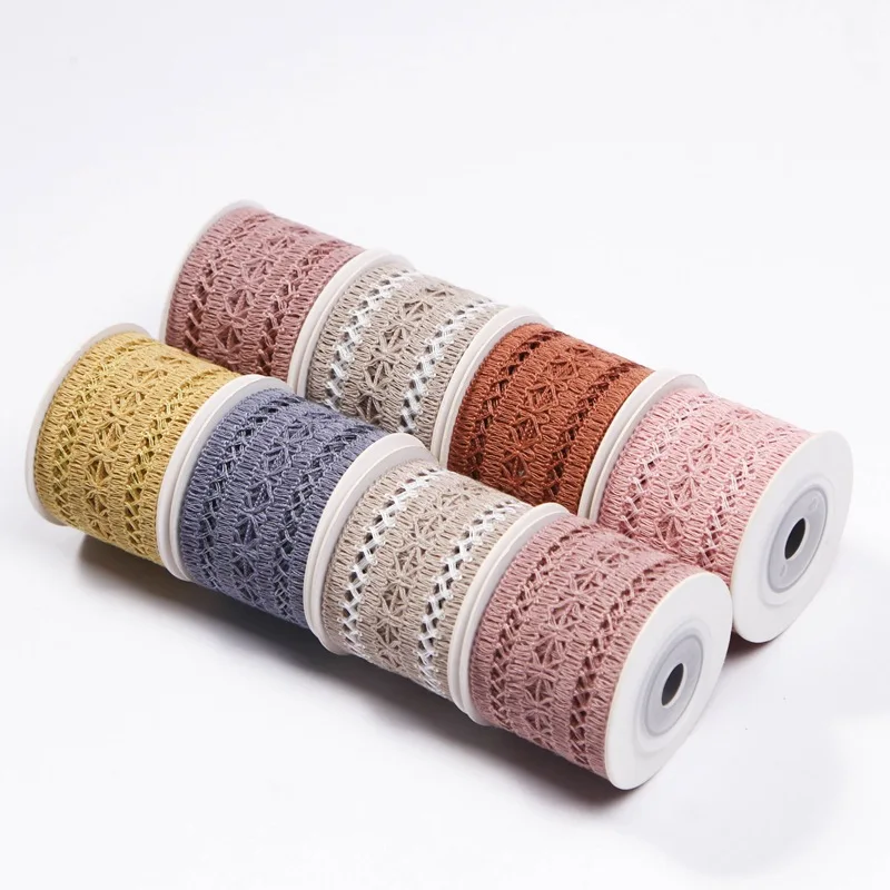 5-yards-Fishnet-Hollow-Mesh-Ribbon-Diy-Bow-Headwear-Materials-Cake-Gift ...